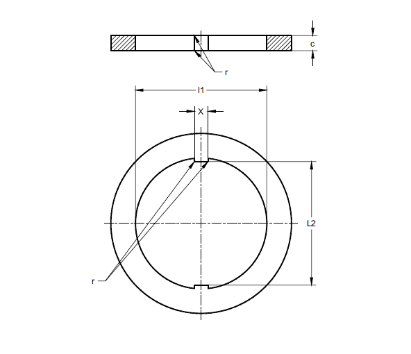 GX53 Lamp cap gauge | "NOT GO" Gauge For Checking Keyways in Caps GX53 ...