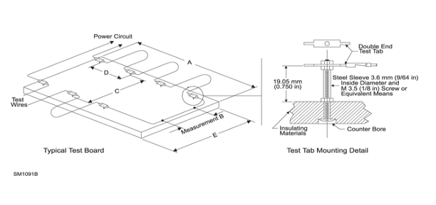 UL 310 Table 3 ( Ninth Edition ) Test Tab For Safety For Electrical ...