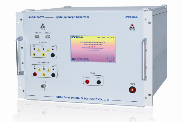 touch screen operation Lightning Surge Generator SUG61005T Series