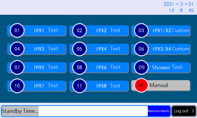 Ingress Protection (IP) Testing equipment