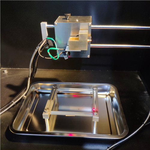 Hot Flaming Oil Tester , Hot Flaming Oil Flammability Test Chamber IEC ...
