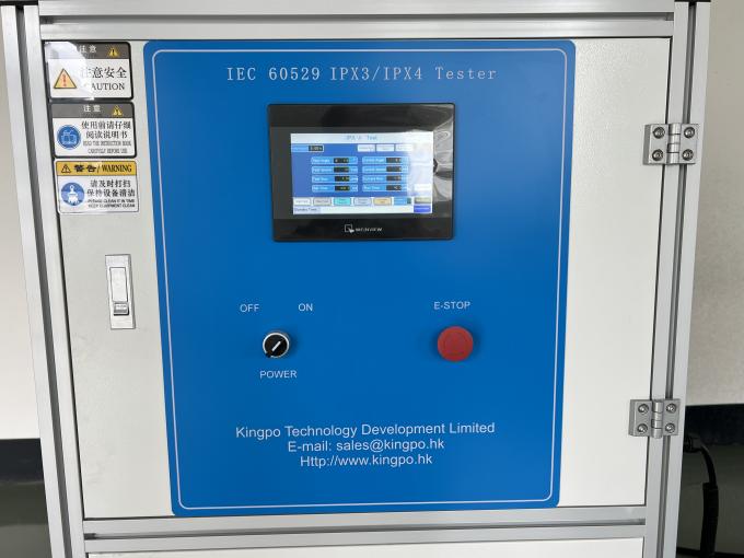 IEC 60529 IPX3/IPX4 Oscillating Tube With Rotation Table Control System ...