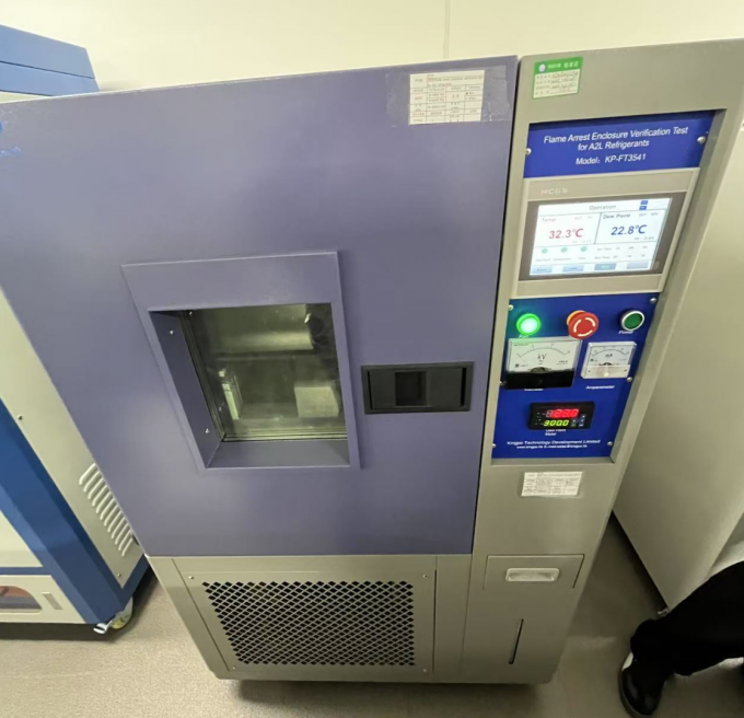 IEC 60335-2-40 Annex NN Flame Arrest Enclosure Verification Test For ...