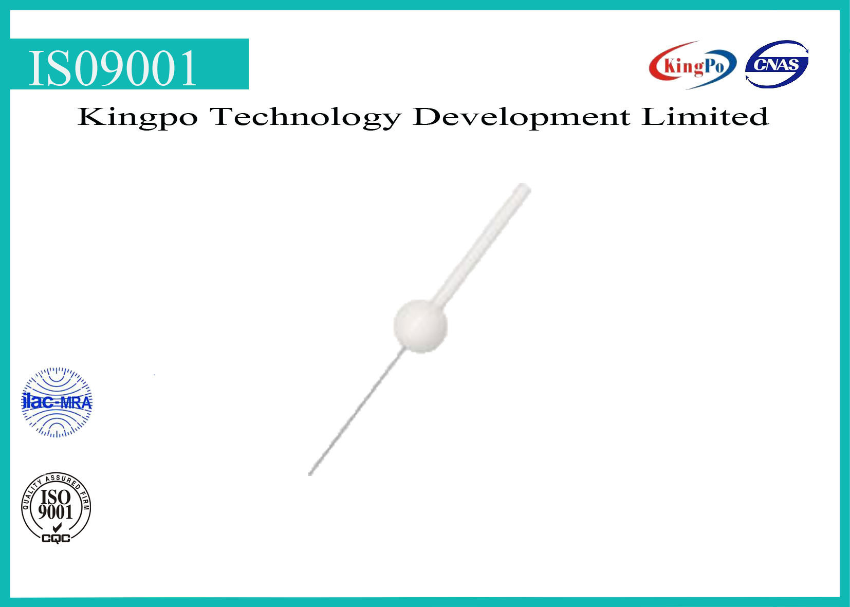 IP Testing Equipment IEC 60529 Test Rod 2.5mm With Calibration Certificate